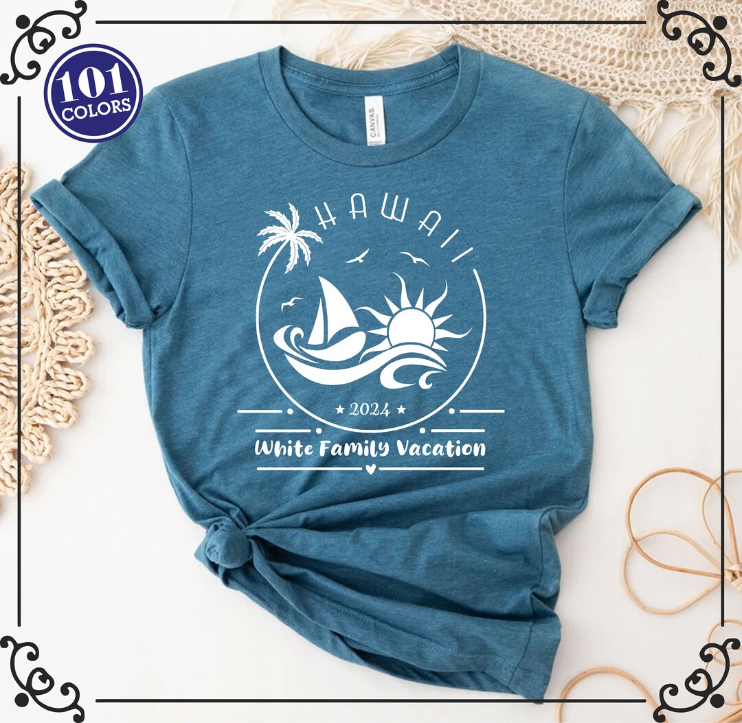 Beach T-shirt, Family Beach Shirt, Vacation Shirts, Custom Vacation ...