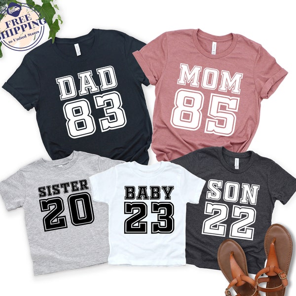 Last Name Shirts - Etsy