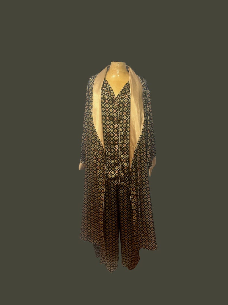 Luxurious Victorias Secret 3-piece Matching Lounge Set - Etsy