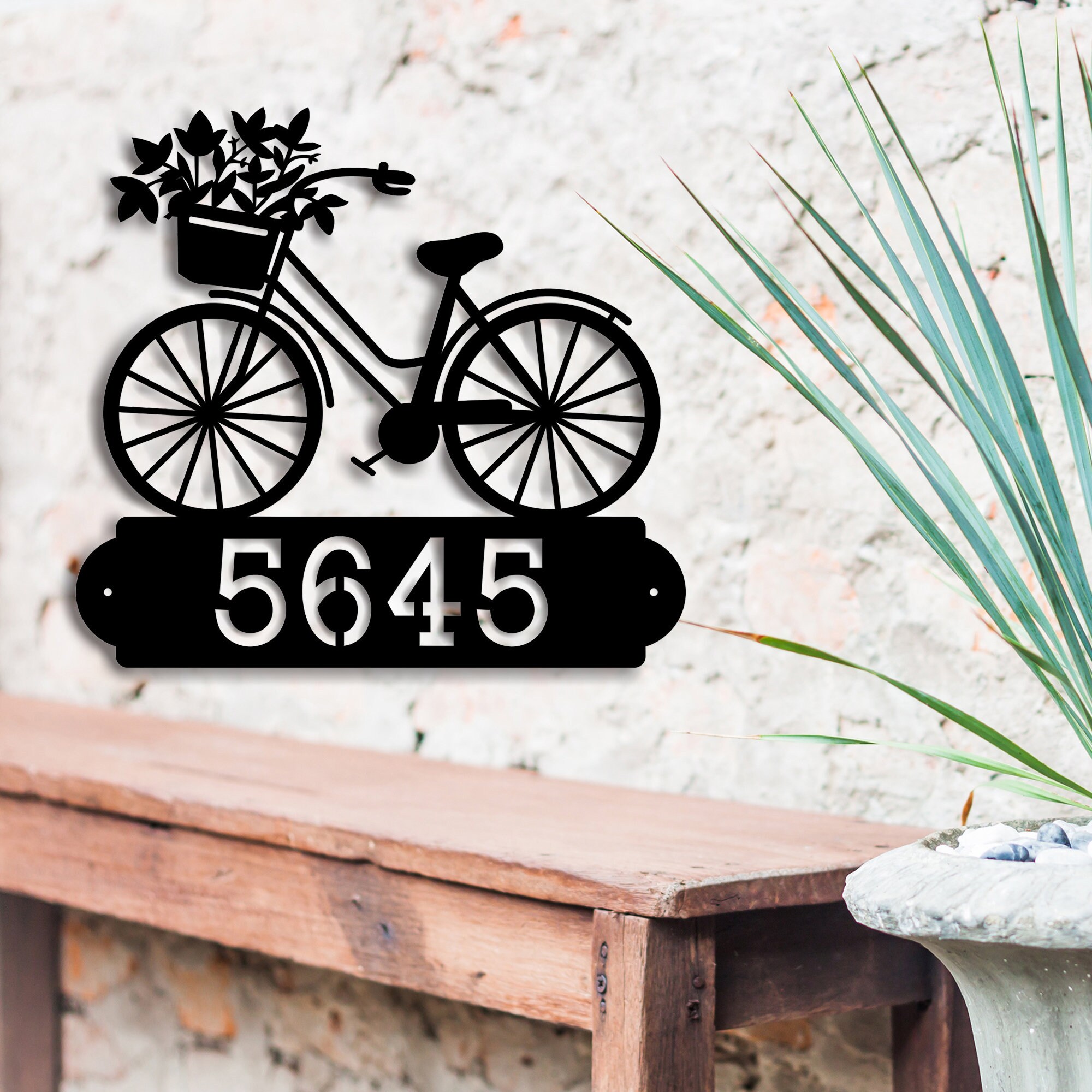 Custom House Number Custom Metal House Numbers Address Sign - Etsy