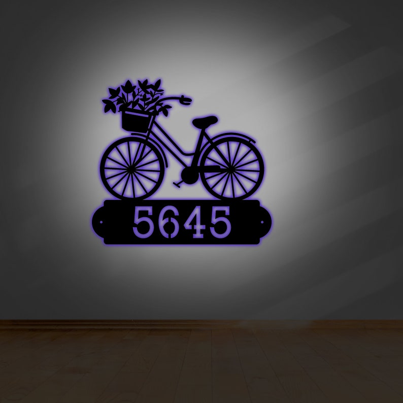 Custom House Number Custom Metal House Numbers Address Sign - Etsy