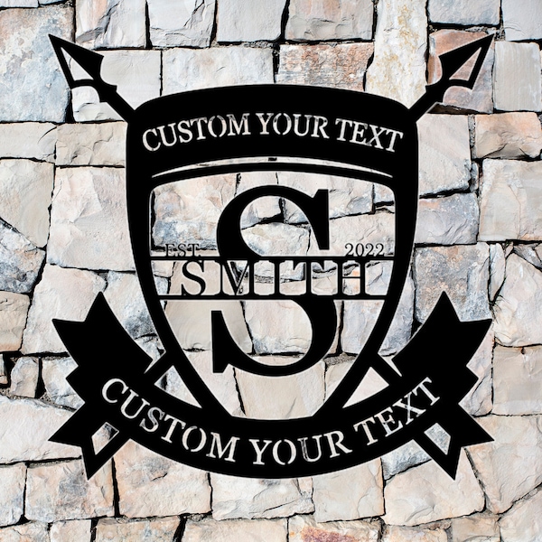 Monogram Signs - Etsy