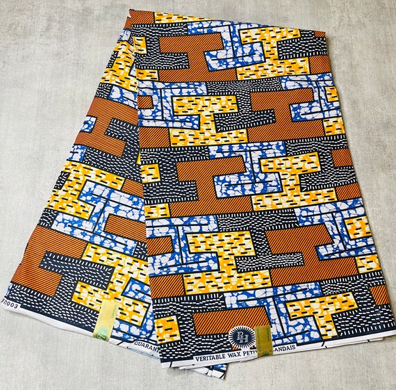 African Print Fabric Petit Hollandais Original Printed by - Etsy