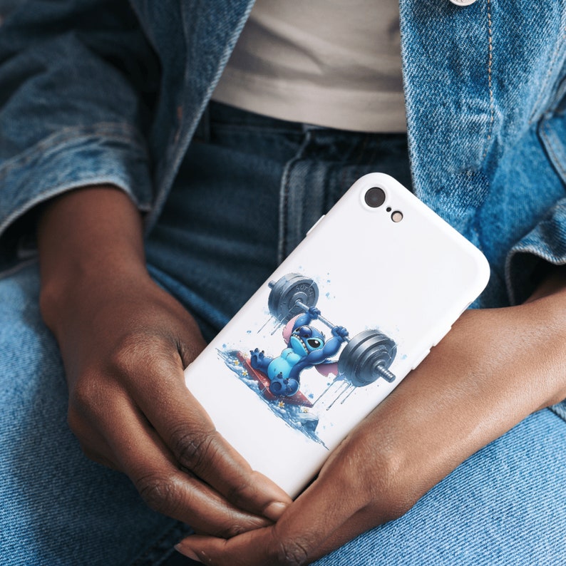 4 PNG Stitch in Gym EPIC Clipart Digital Design PNG File, Stich Png ...