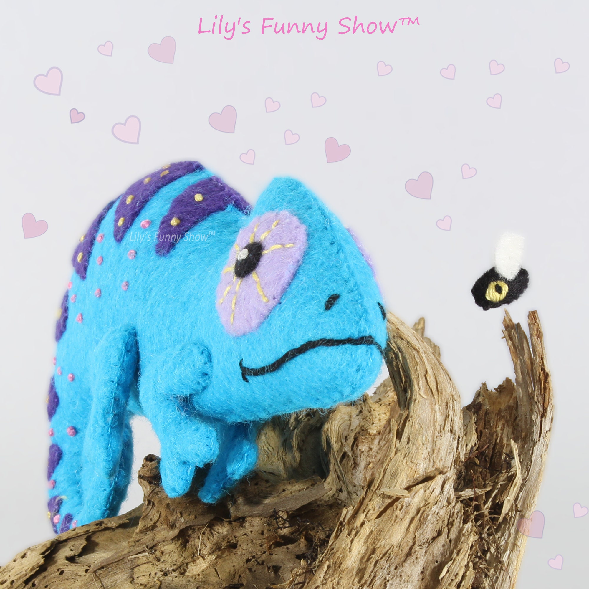 Felt Chameleon-pdf Pattern & Svg-plush Sewing Pattern - Etsy Canada