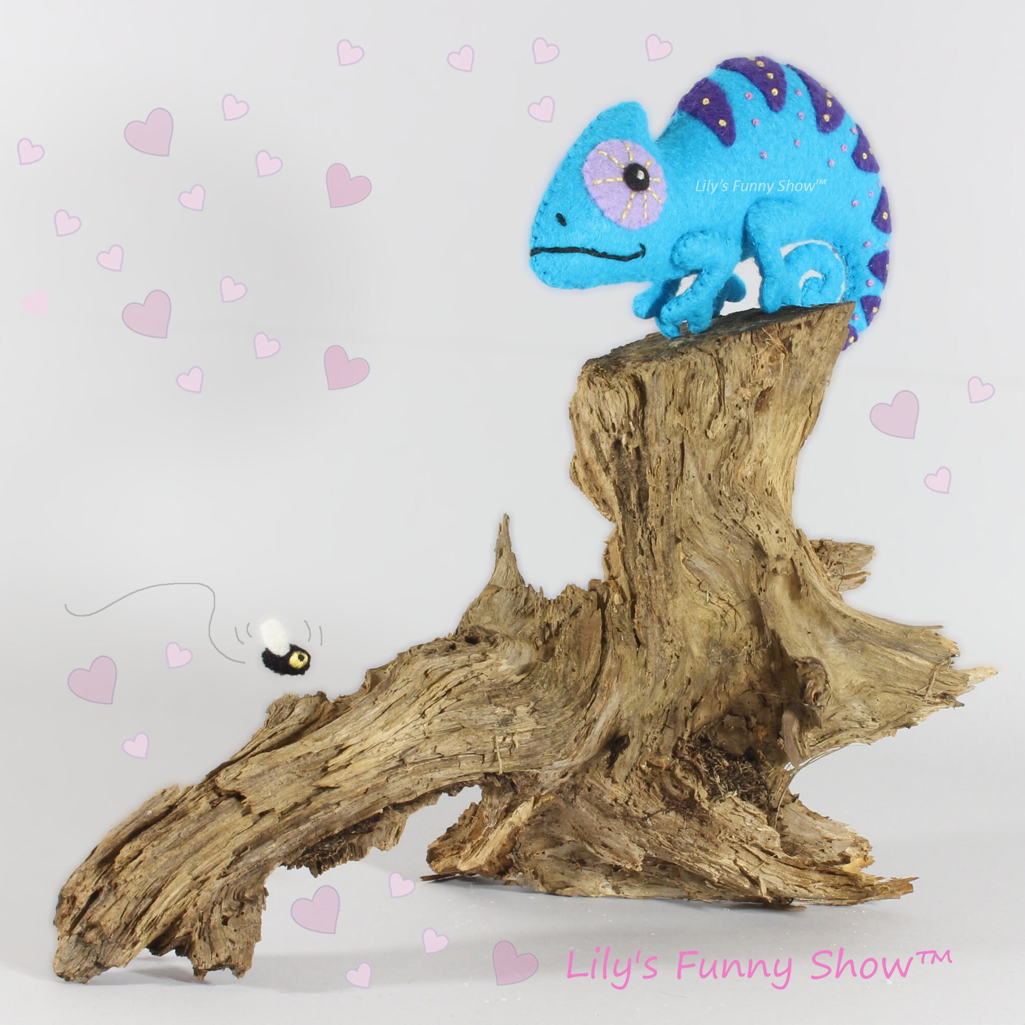Felt Chameleon-pdf Pattern & Svg-plush Sewing Pattern - Etsy Canada