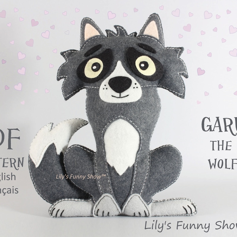 Wolf Plush Pattern - Etsy
