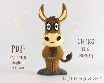 Donkey PDF Pattern - Etsy