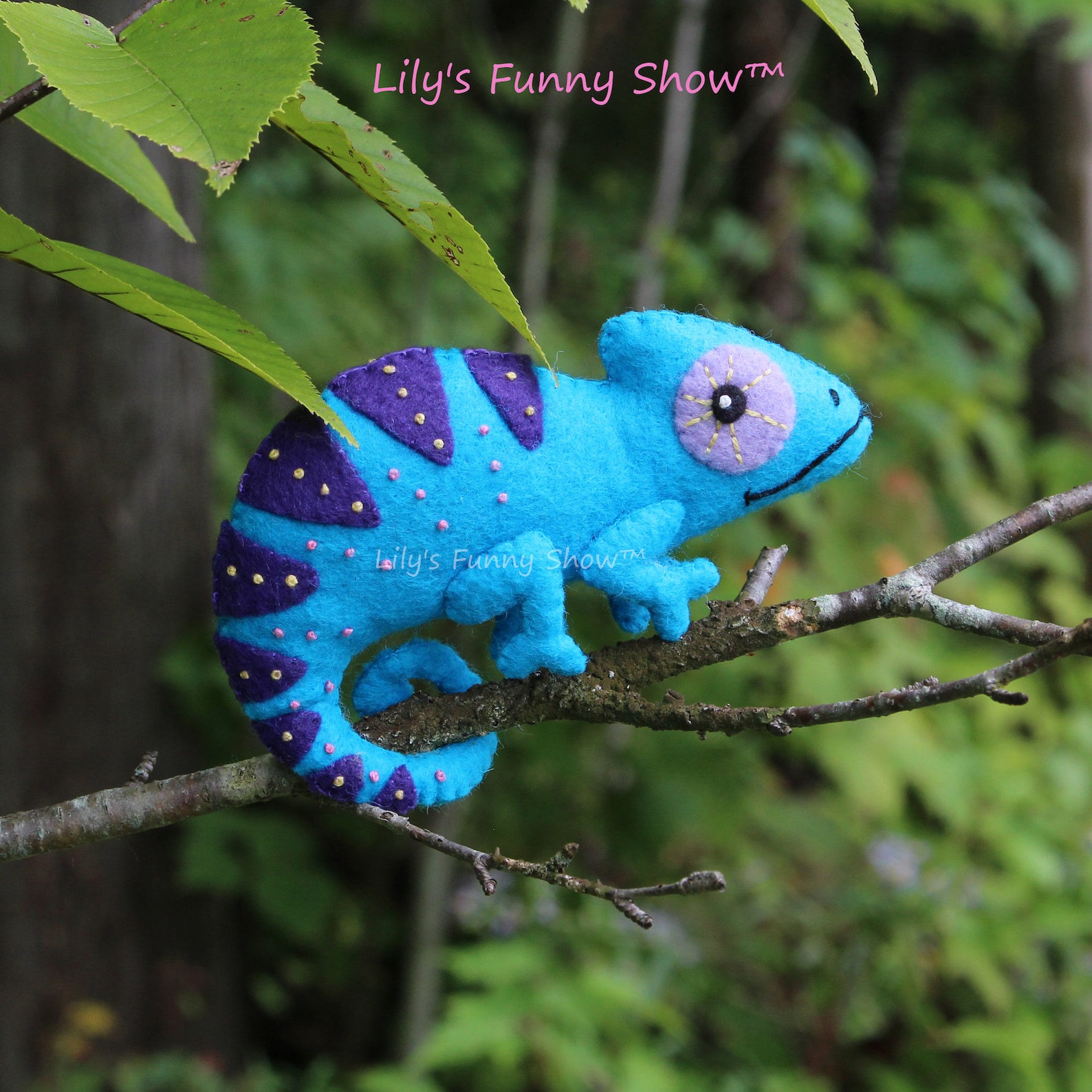 Felt Chameleon-pdf Pattern & Svg-plush Sewing Pattern - Etsy Canada