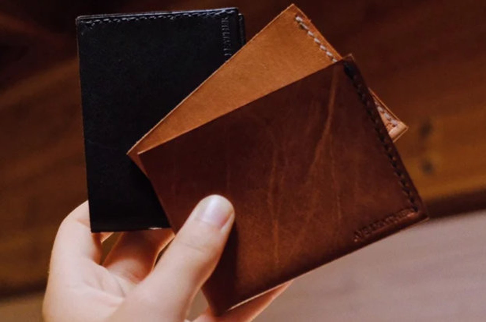 Minimalist Kangaroo Leather Wallet/ Australian Made/ Slim Wallet - Etsy