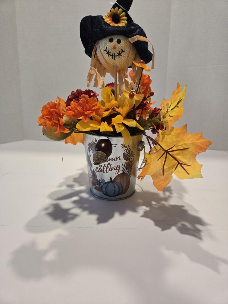 Scarecrow Center Pieces, Fall Decorations, Fall Center Pieces ...