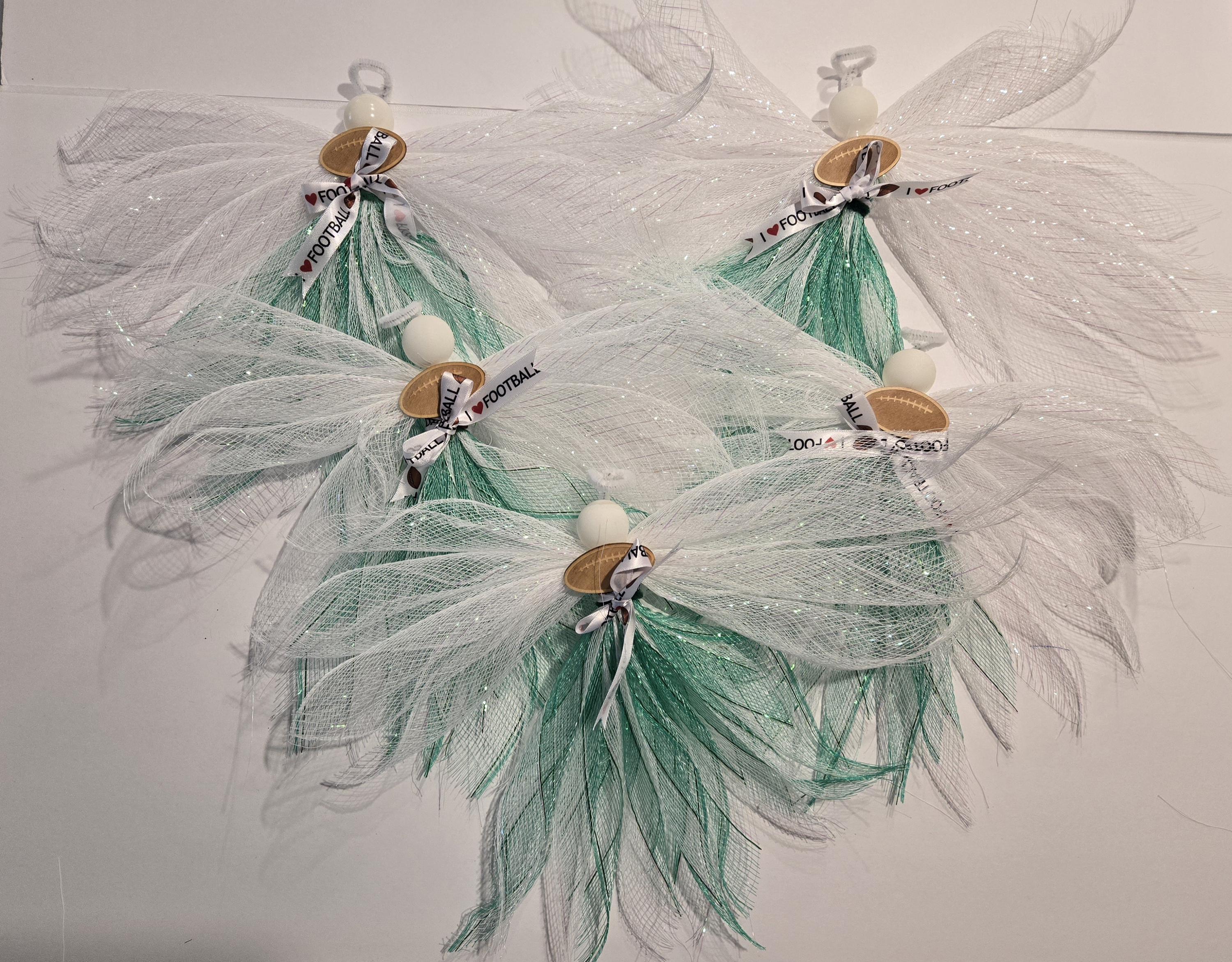 Deco Mesh Angels Angel Decor Christmas Angels, Colorful Angels - Etsy