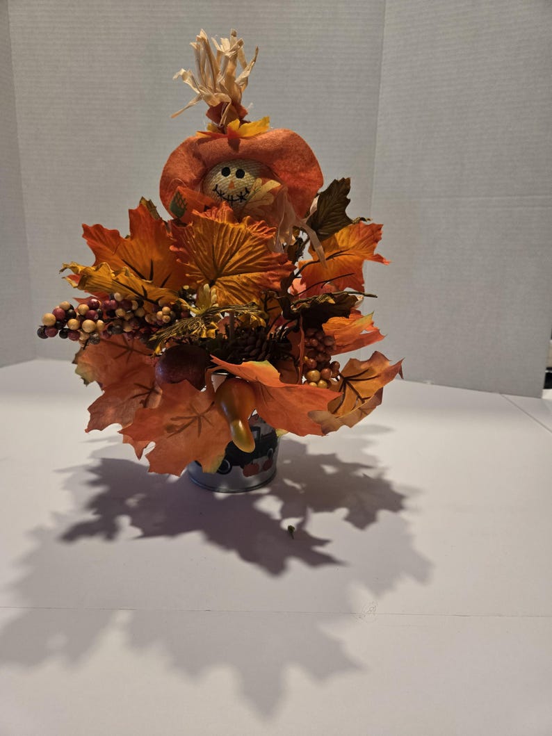 Scarecrow Center Pieces, Fall Decorations, Fall Center Pieces ...