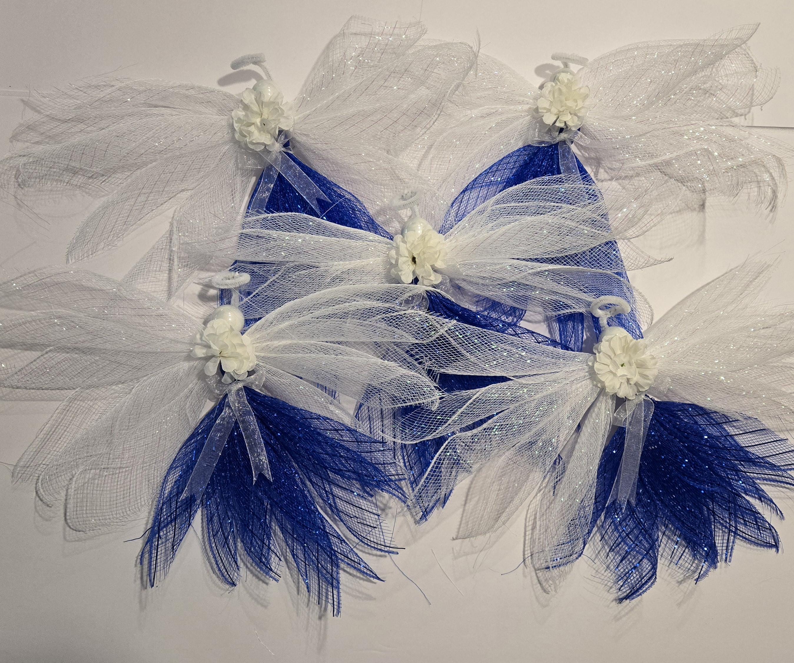 Deco Mesh Angels Angel Decor Christmas Angels, Colorful Angels - Etsy