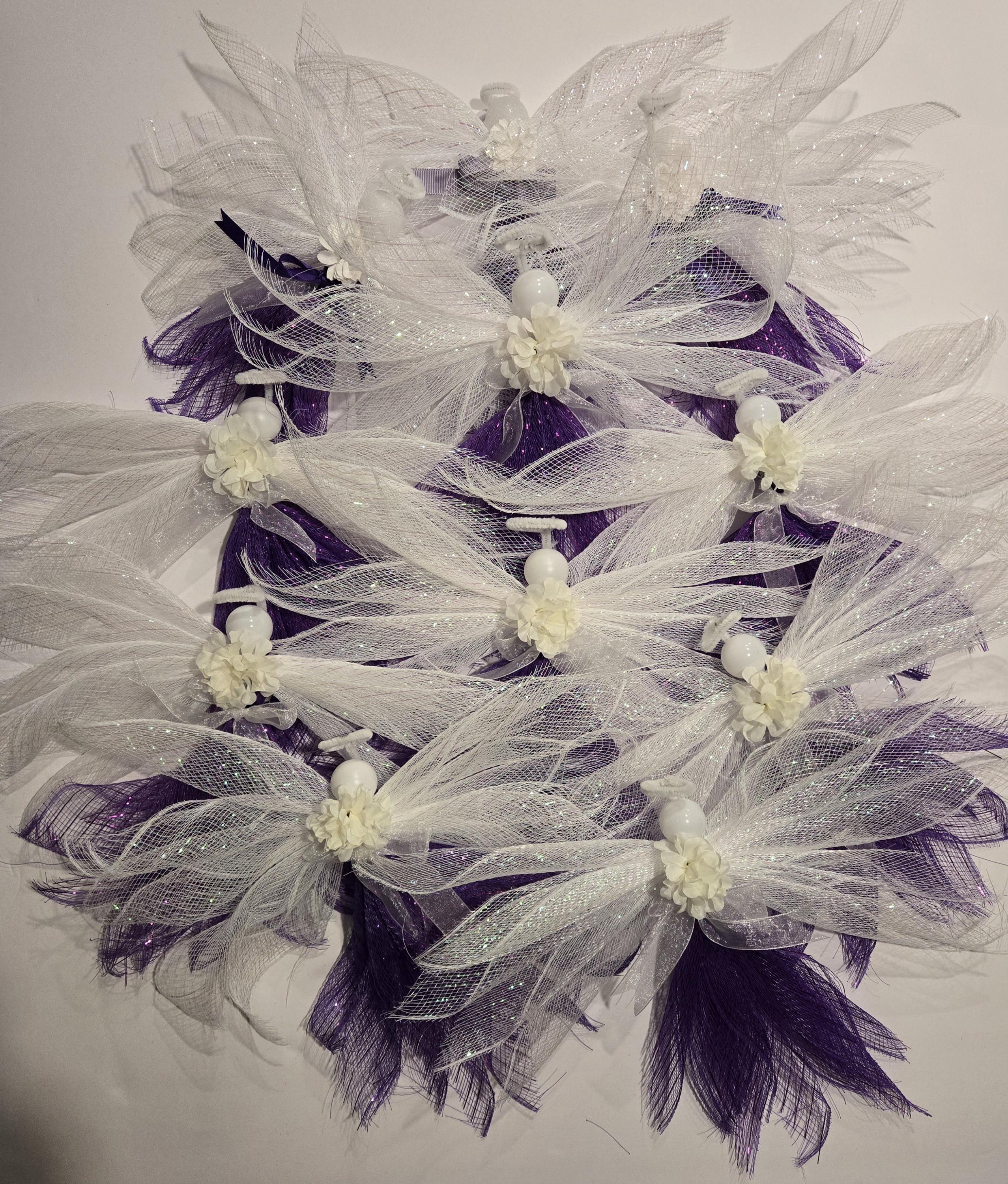 Deco Mesh Angels Angel Decor Christmas Angels, Colorful Angels - Etsy