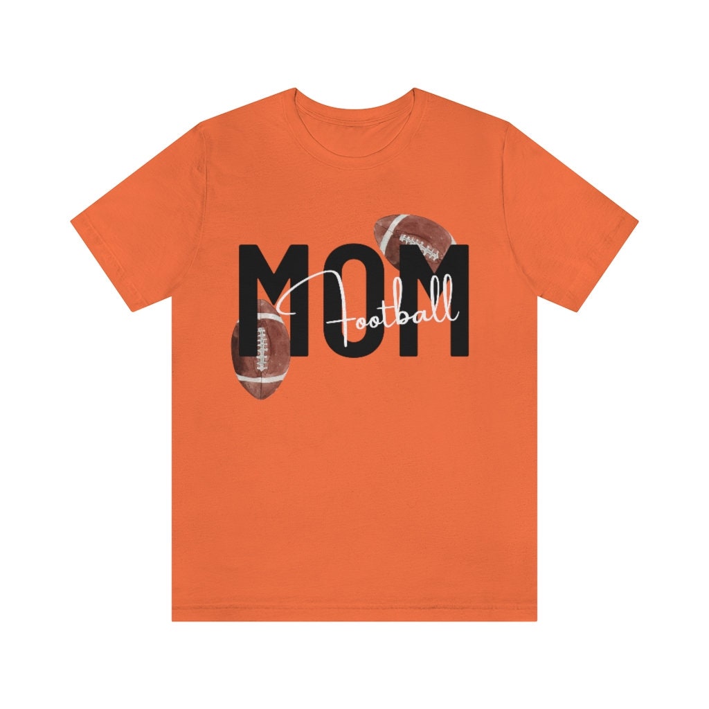 Football Mom T Shirt Mom Of Football Player Shirt Football Etsy