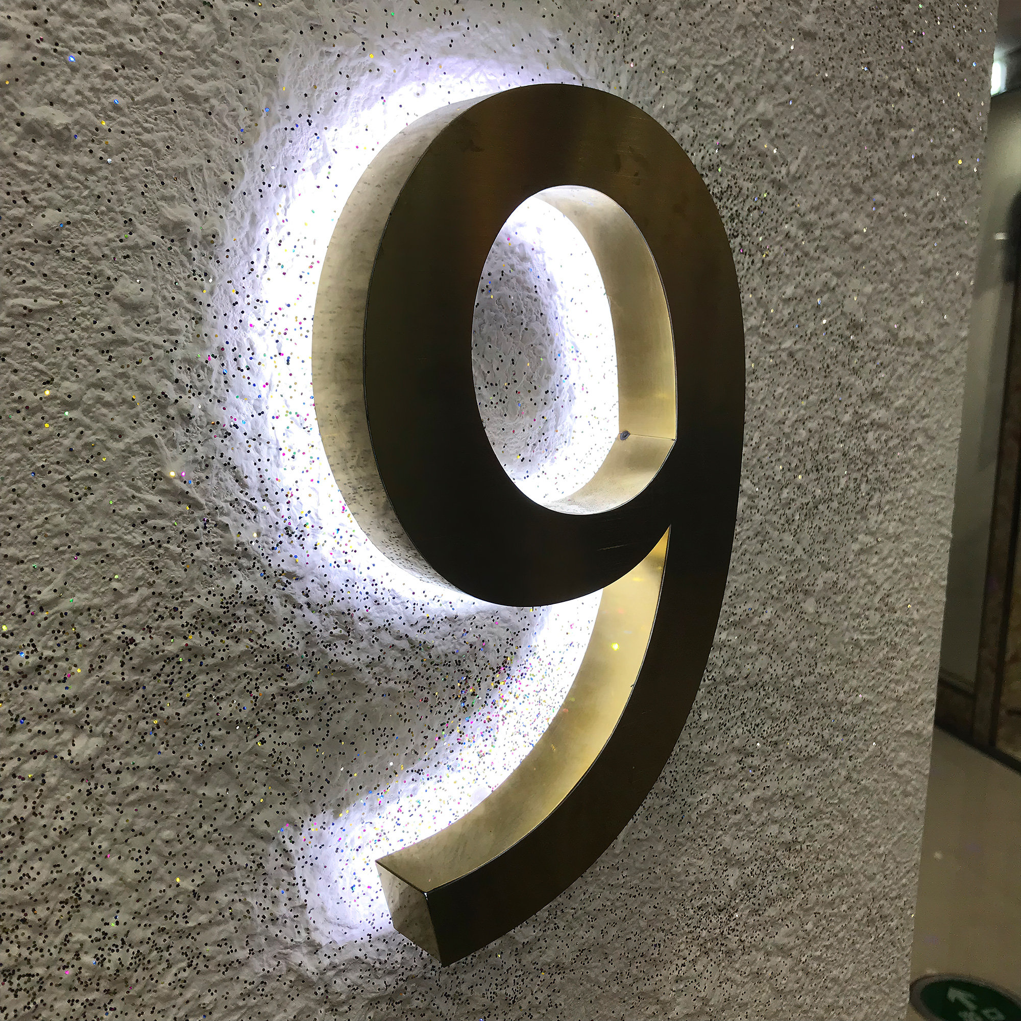 Modern House Numbers, Backlit Numbers, Minimalist Hause Numbers ...