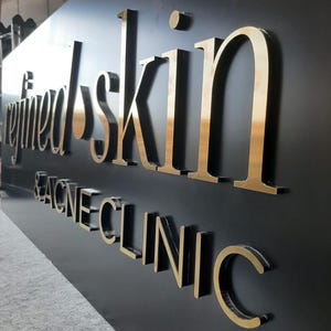 Wall Sign, Custom Business Signboard, Custom Metal Logo, Custom ...