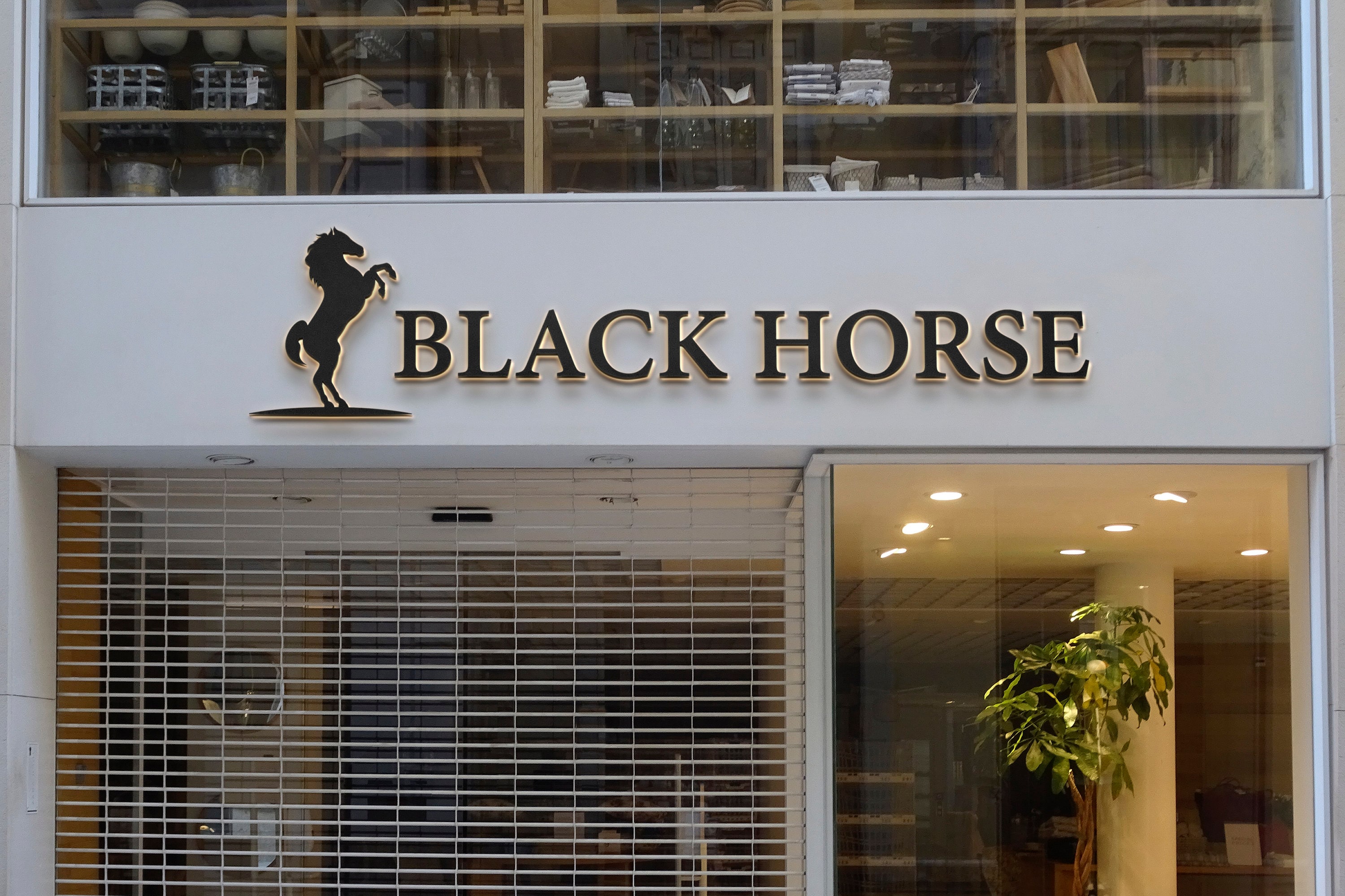 Metal Signage, Silver Sign, Custom Metal Logo, Stainless Steel, Laser ...