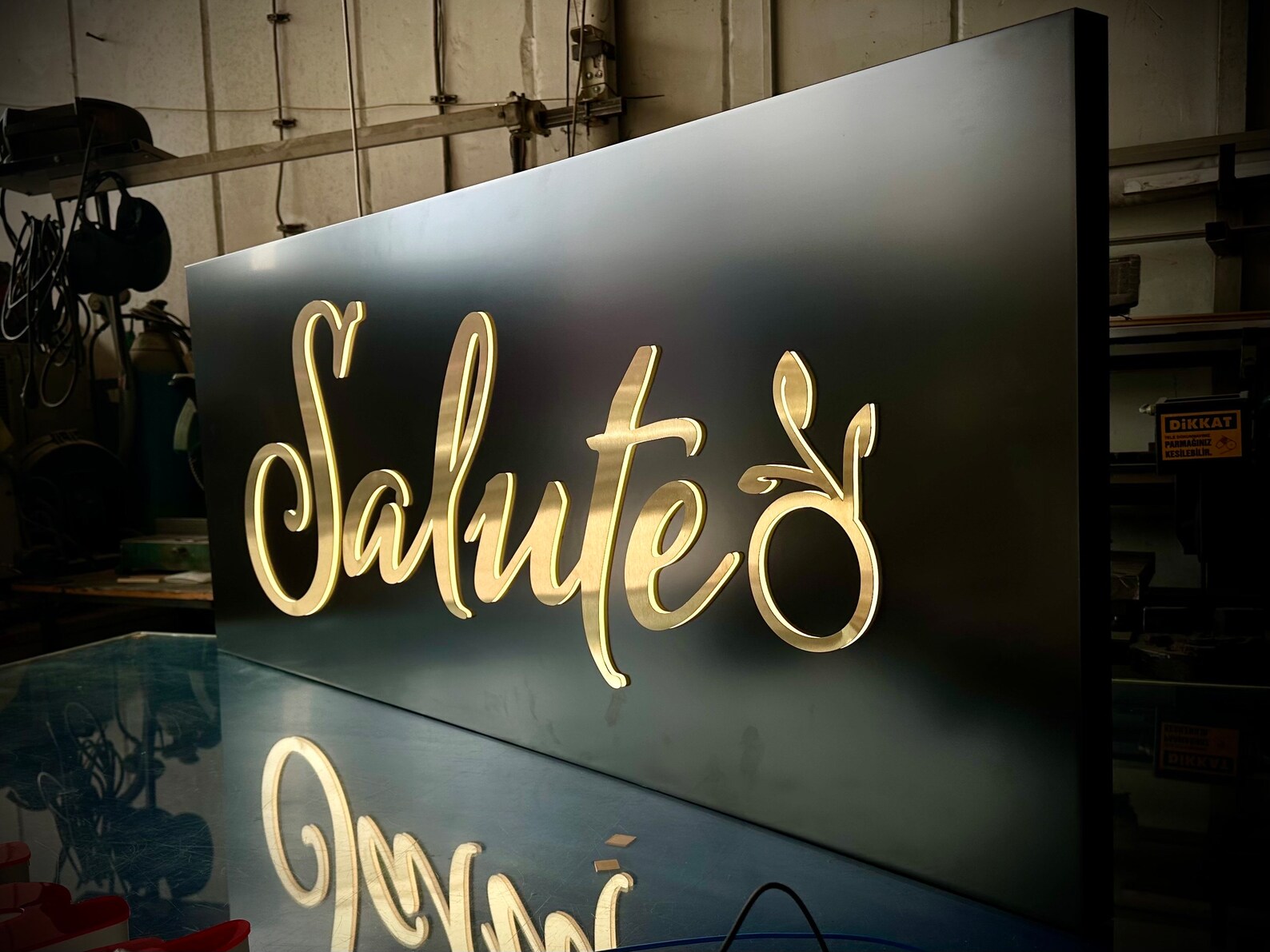 Wall Sign, Custom Business Signboard, Custom Metal Logo, Custom ...