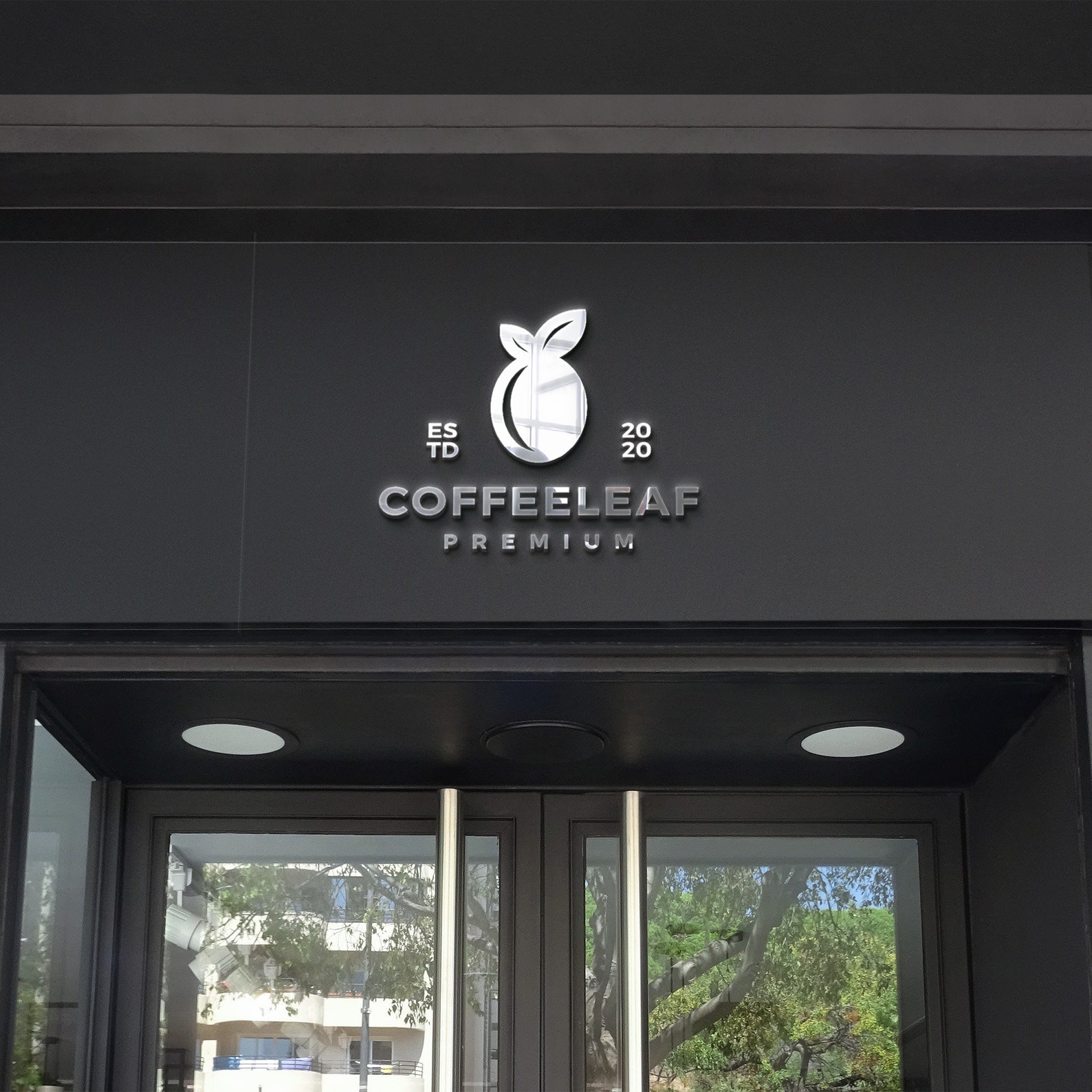 Custom Business Metal Signboard, Custom Brushed Metal Logo, Stainless ...