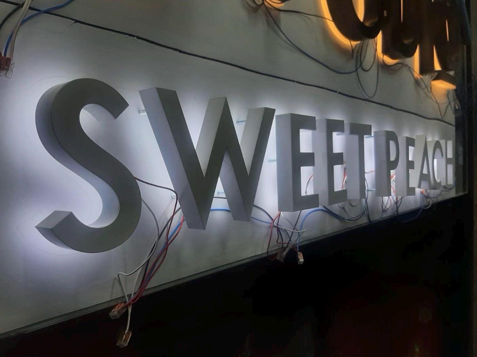 Backlit Logo Wall Sign, Indoor Welcome Sign, Modern Office Wall Sign ...