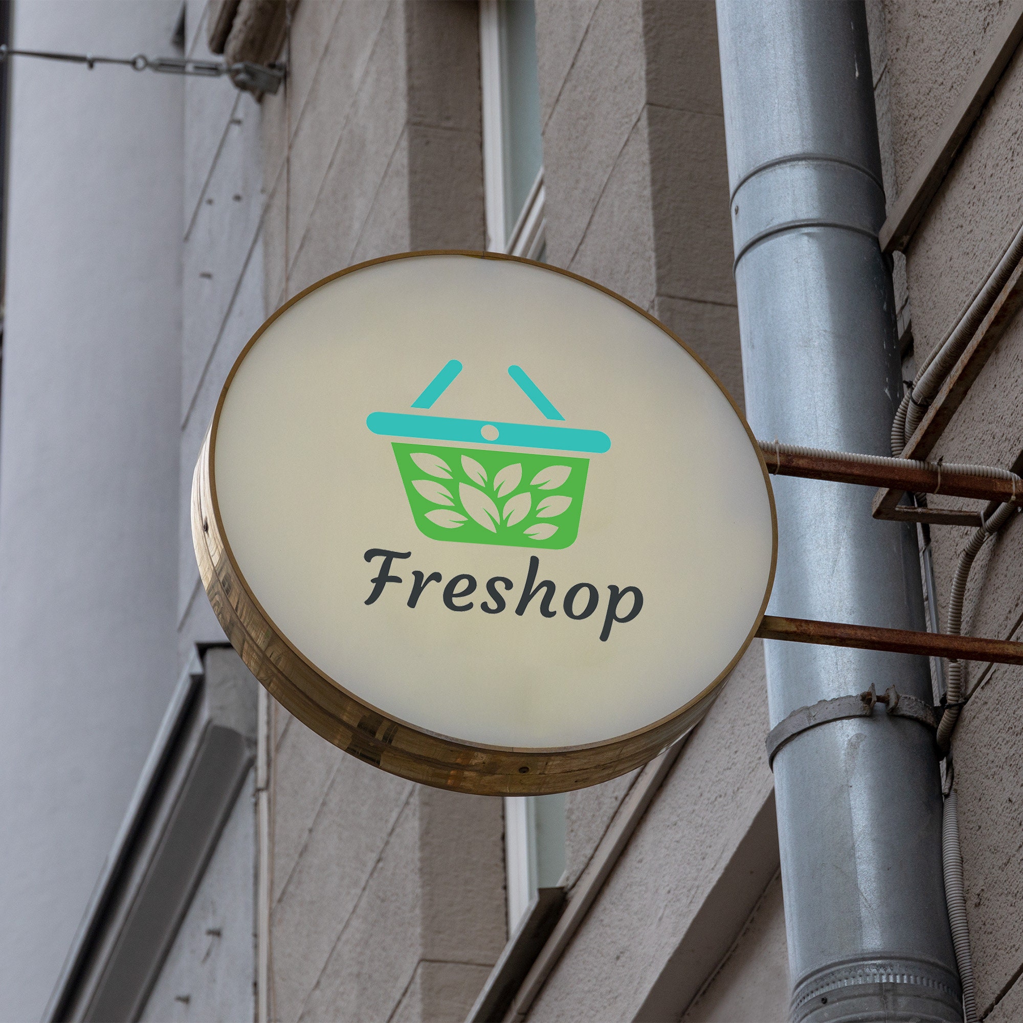 Double Sided Light Box Shop Front Sign Custom Outdoor Logo - Etsy