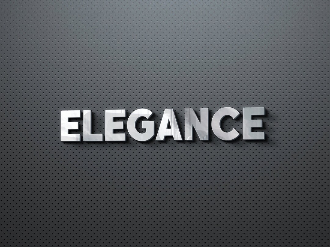 Chrome Letters, 3d Metal Letters, 3D Sign, Illuminated Letter Box, Shop ...