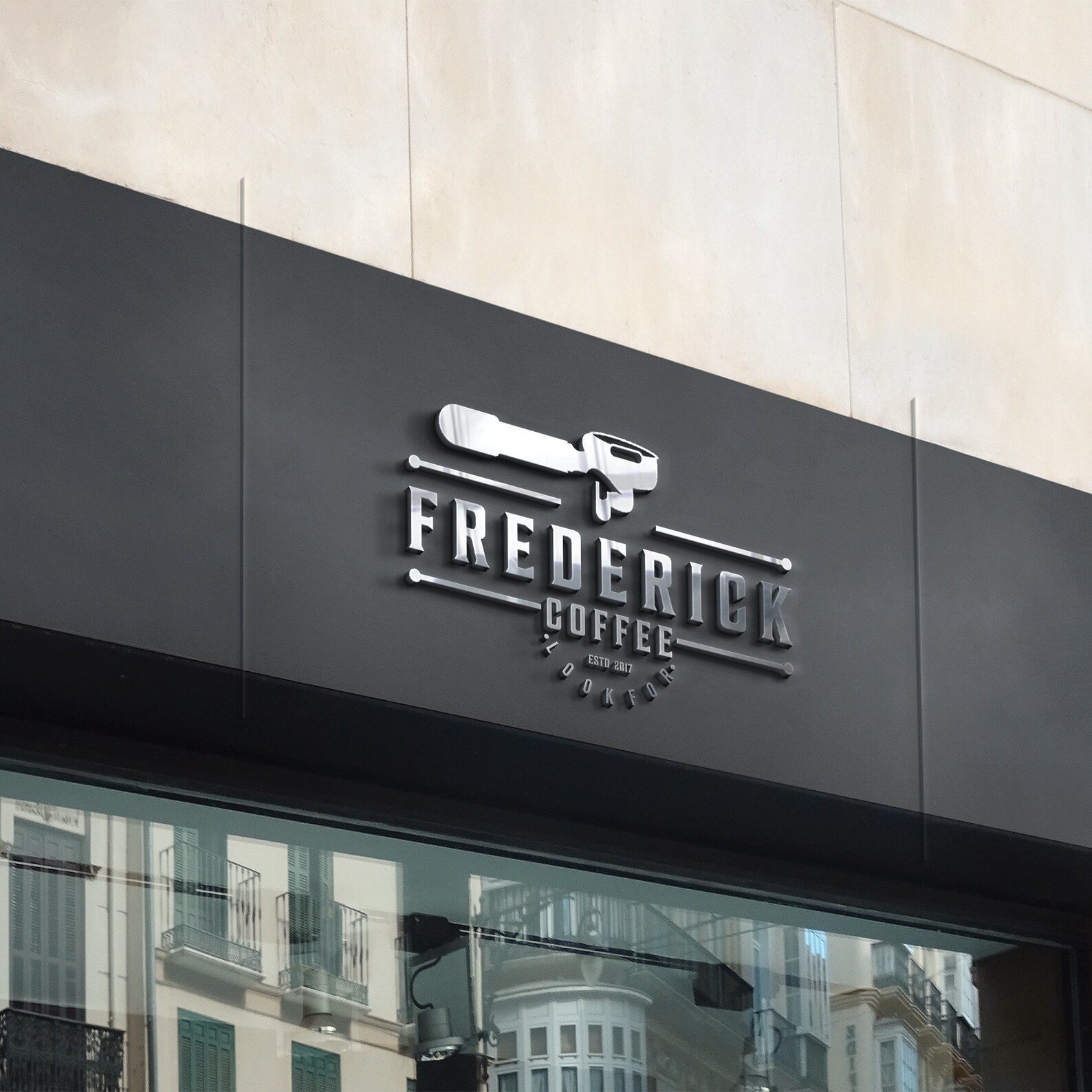 Metal Signage, Silver Sign, Custom Metal Logo, Stainless Steel, Laser ...