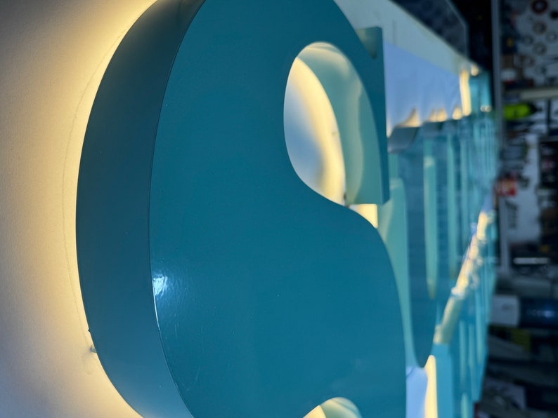 Custom Backlit 3D Logo Sign: Modern Office Decor - Etsy Australia