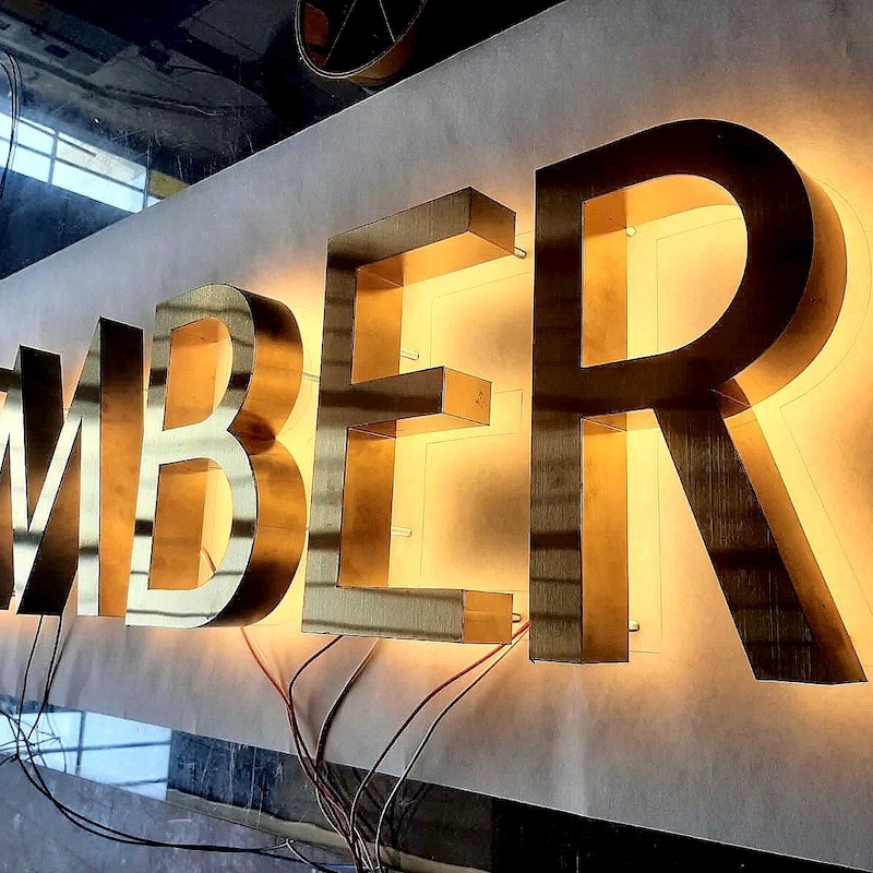 Backlit Wood Sign - Etsy