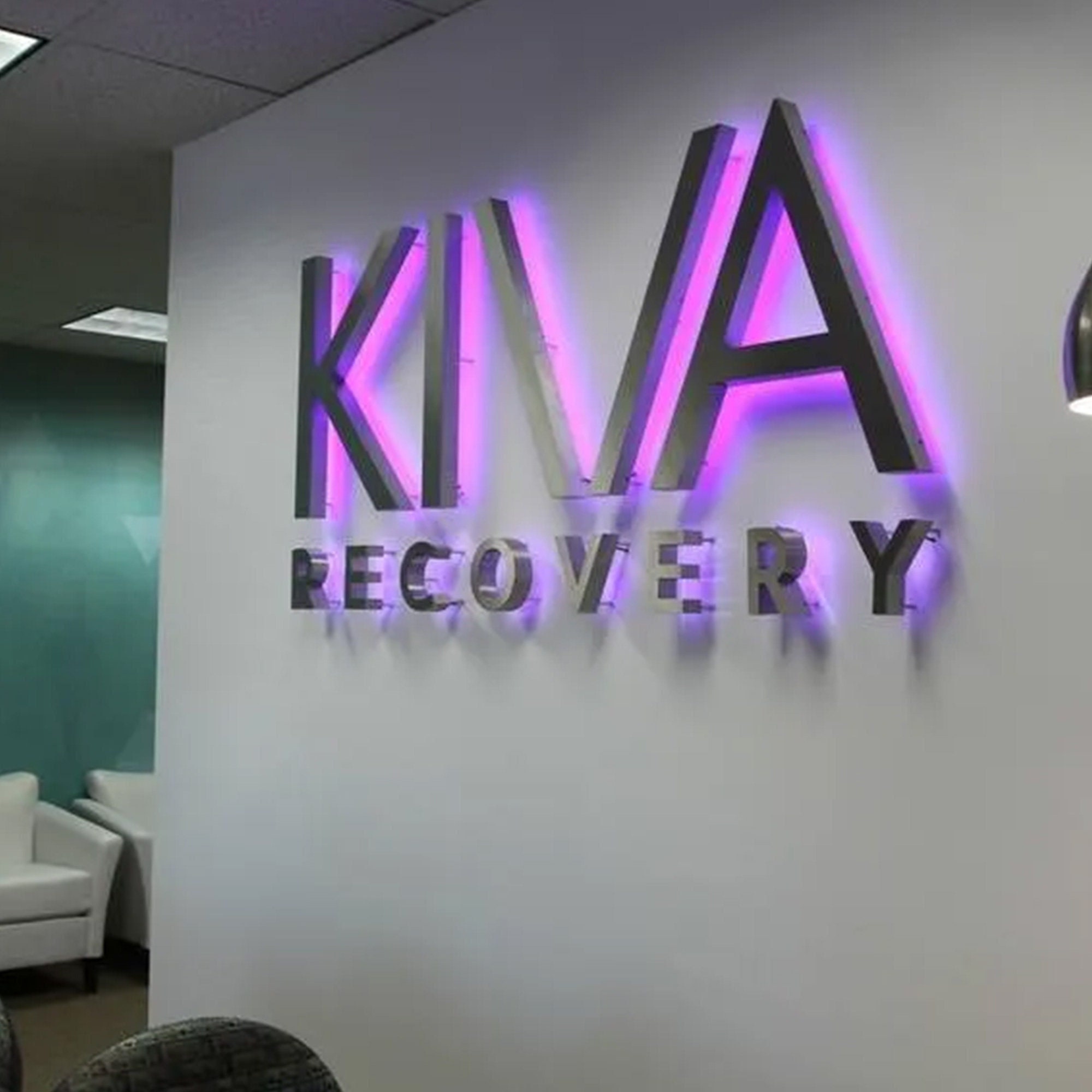 3d Backlit Sign, 3d Led Signage, Logo Light Sign, 3d Metal, Backlit ...