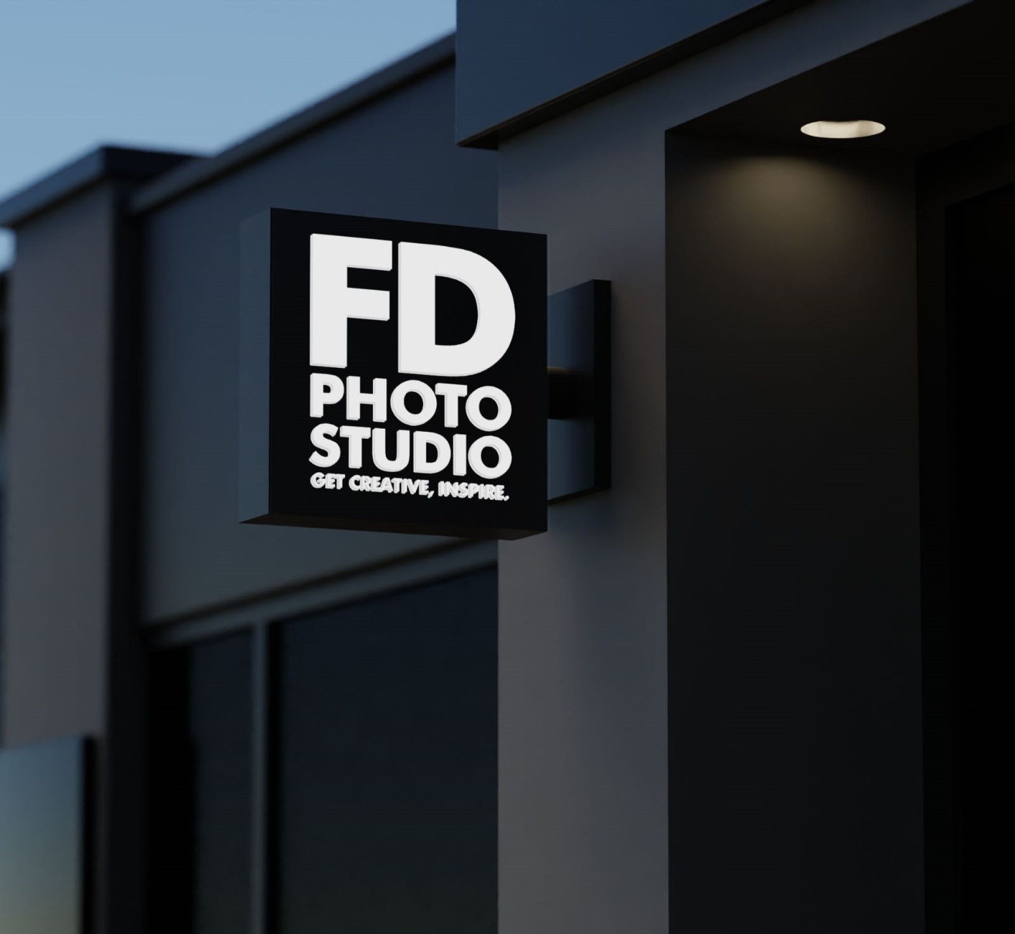 Double Sided Custom Sign, Store Front Sign, Personalized Sign, Blade ...