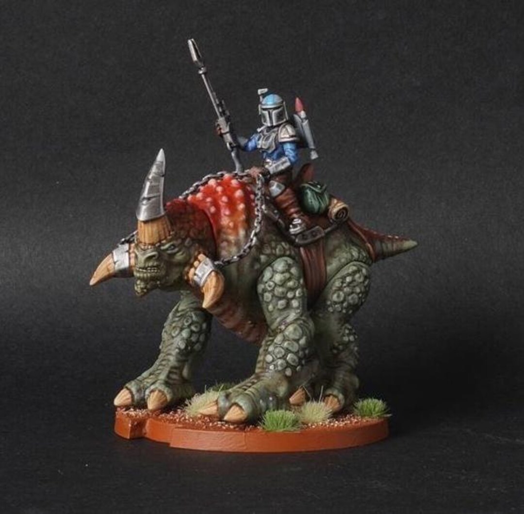 Mandalorian Soldier Beast Rider Proxy - Etsy