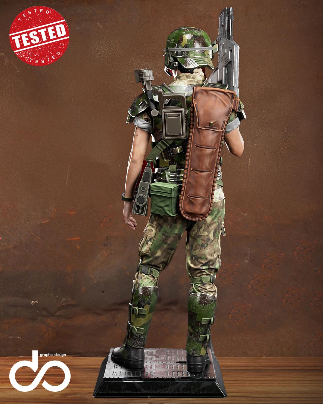 Soldier Figure Corporal Hicks 3d Stl - Etsy