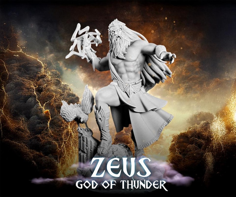 Zeus Solid – 3D Print Model - Etsy