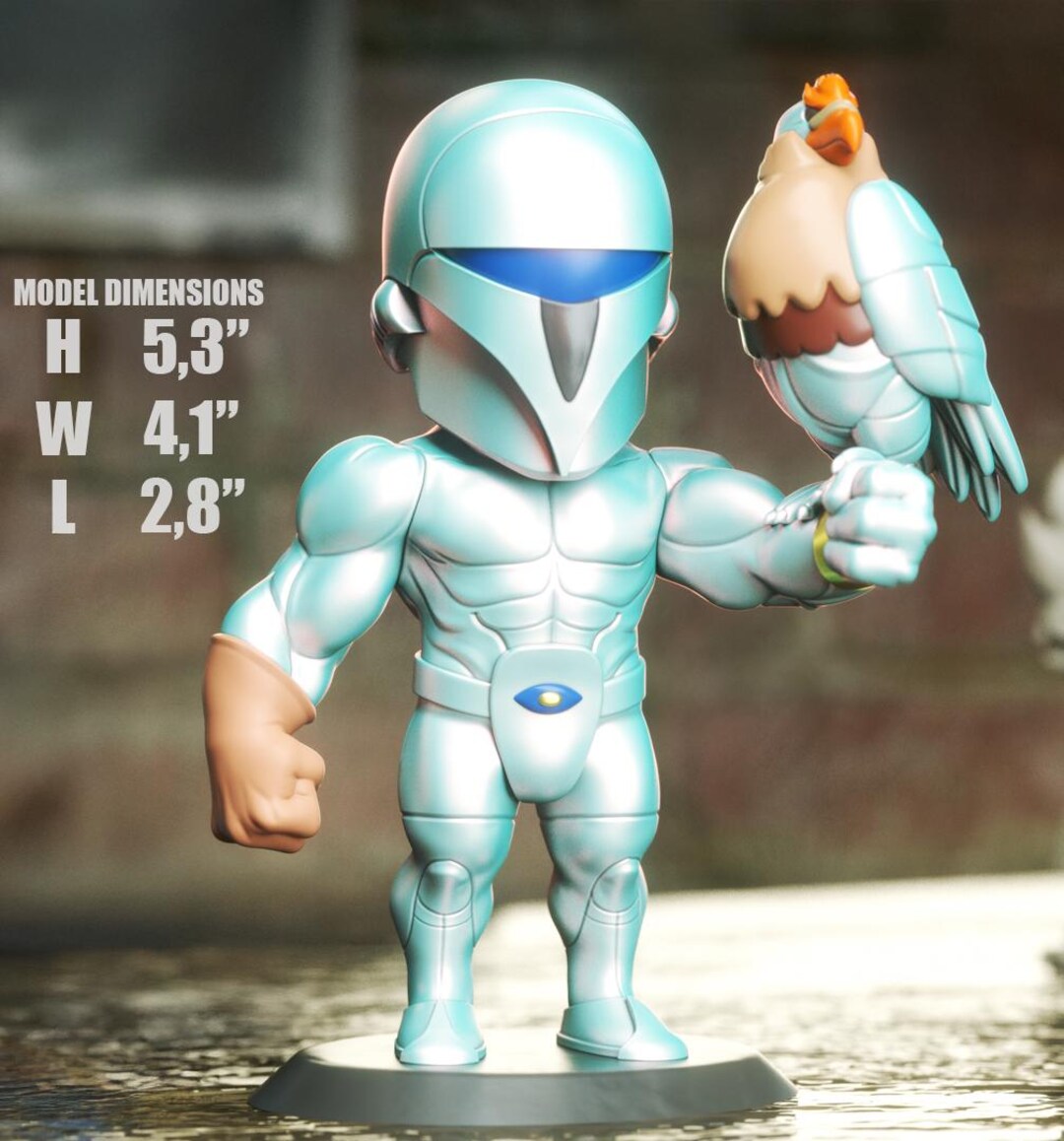Quicksilver Chibi – 3D Print Model - Etsy