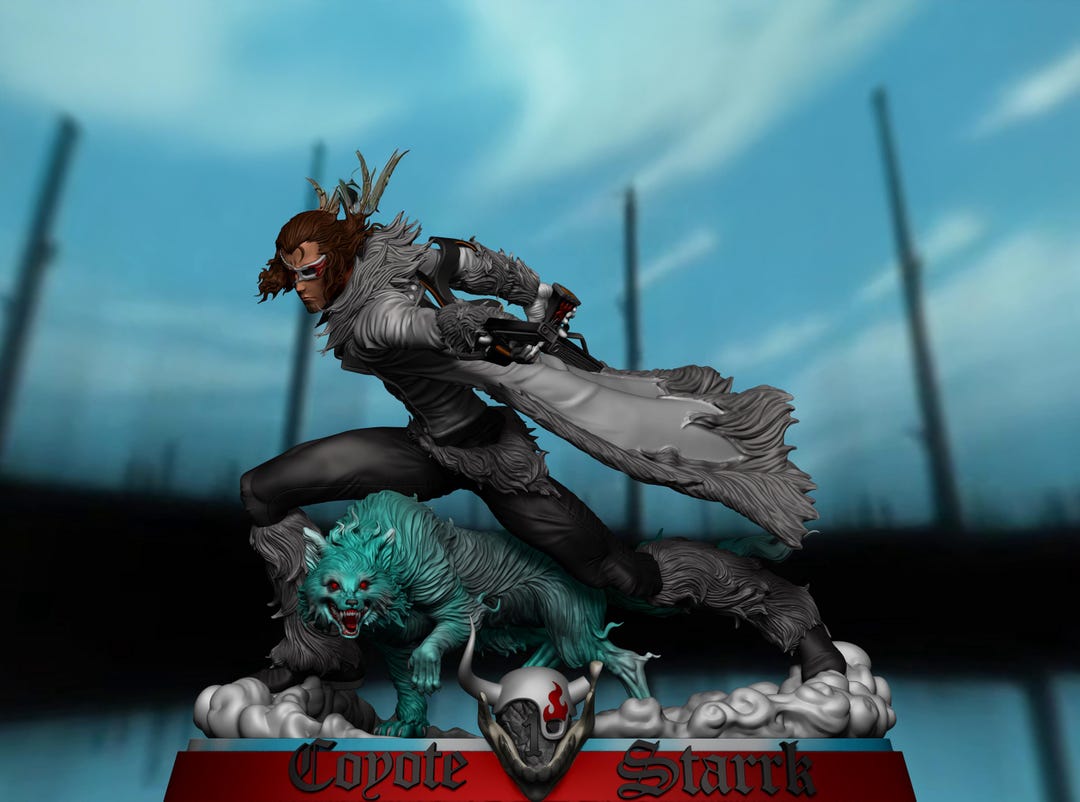 Coyote-starrk 3D Print Model STL Figure - Etsy
