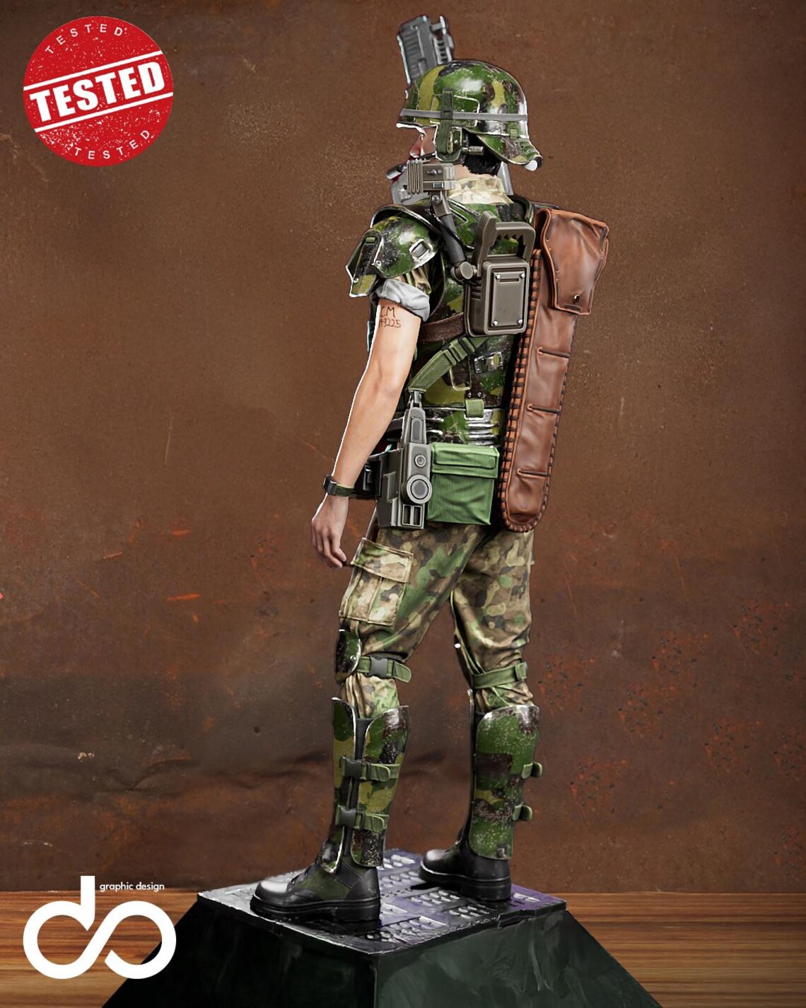 Soldier Figure Corporal Hicks 3d Stl - Etsy