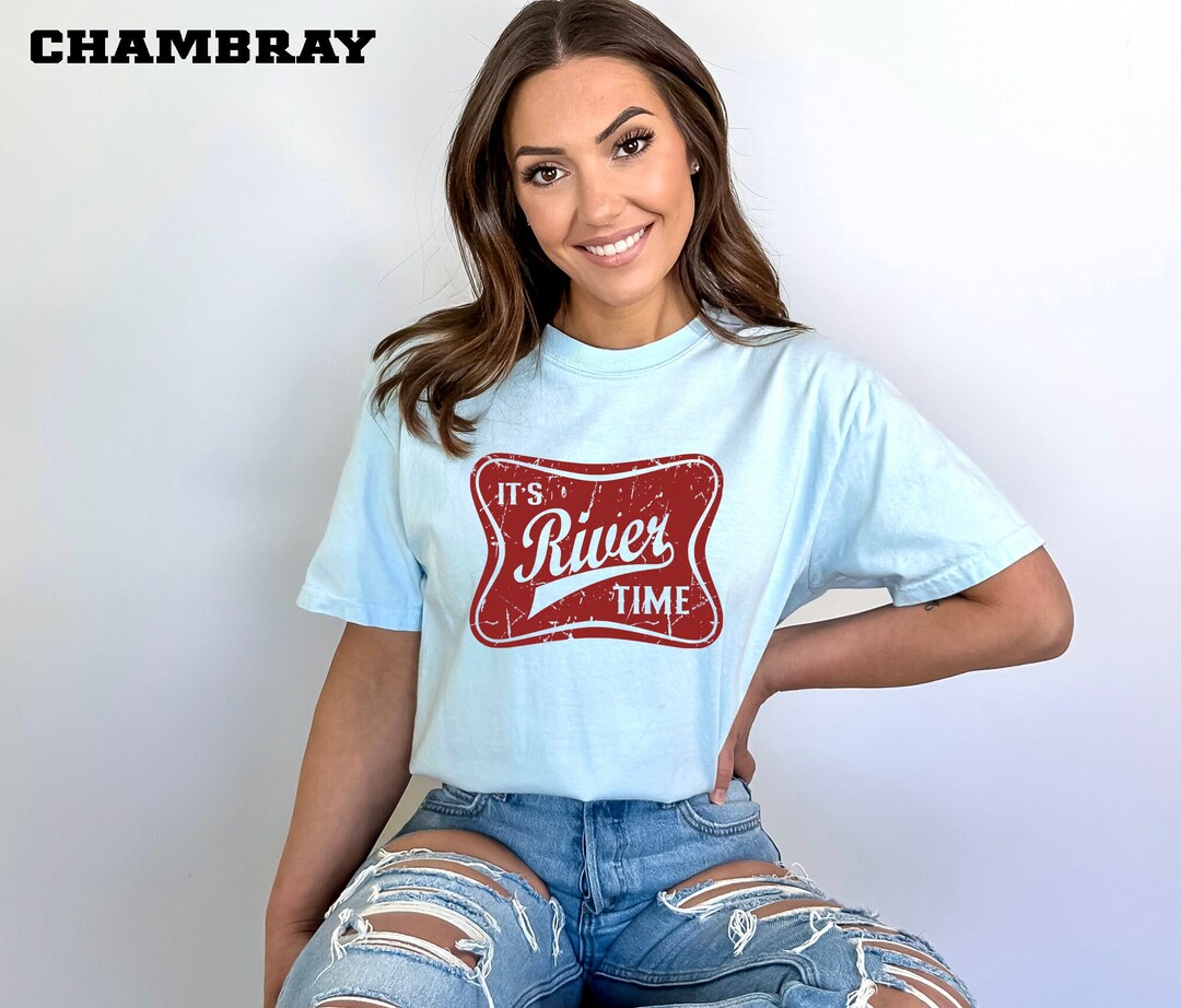 It's River Time Comfort Color Shirt, River Vibes Sweatshirt, River ...
