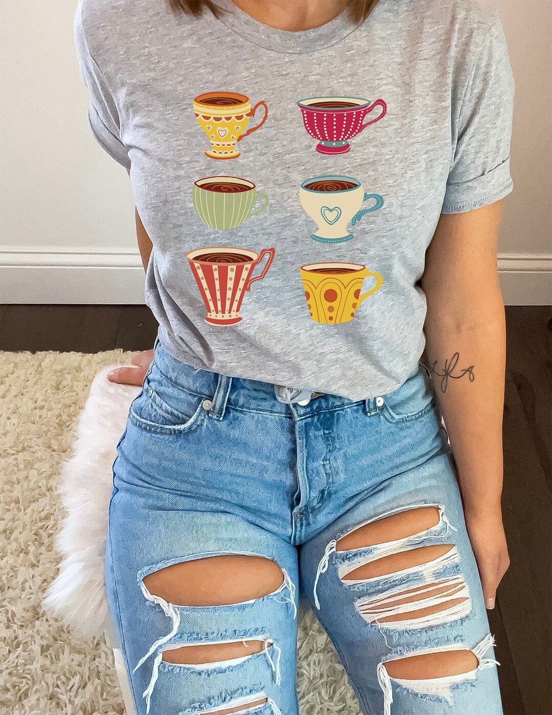 Its a Tea Shirt, Tea Lover Shirt, Tea Lover Gift, Tea Addict, Vintage ...