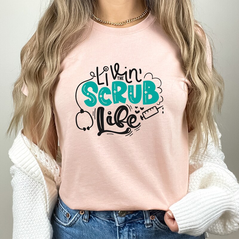 Livin the Scrub Life - Etsy