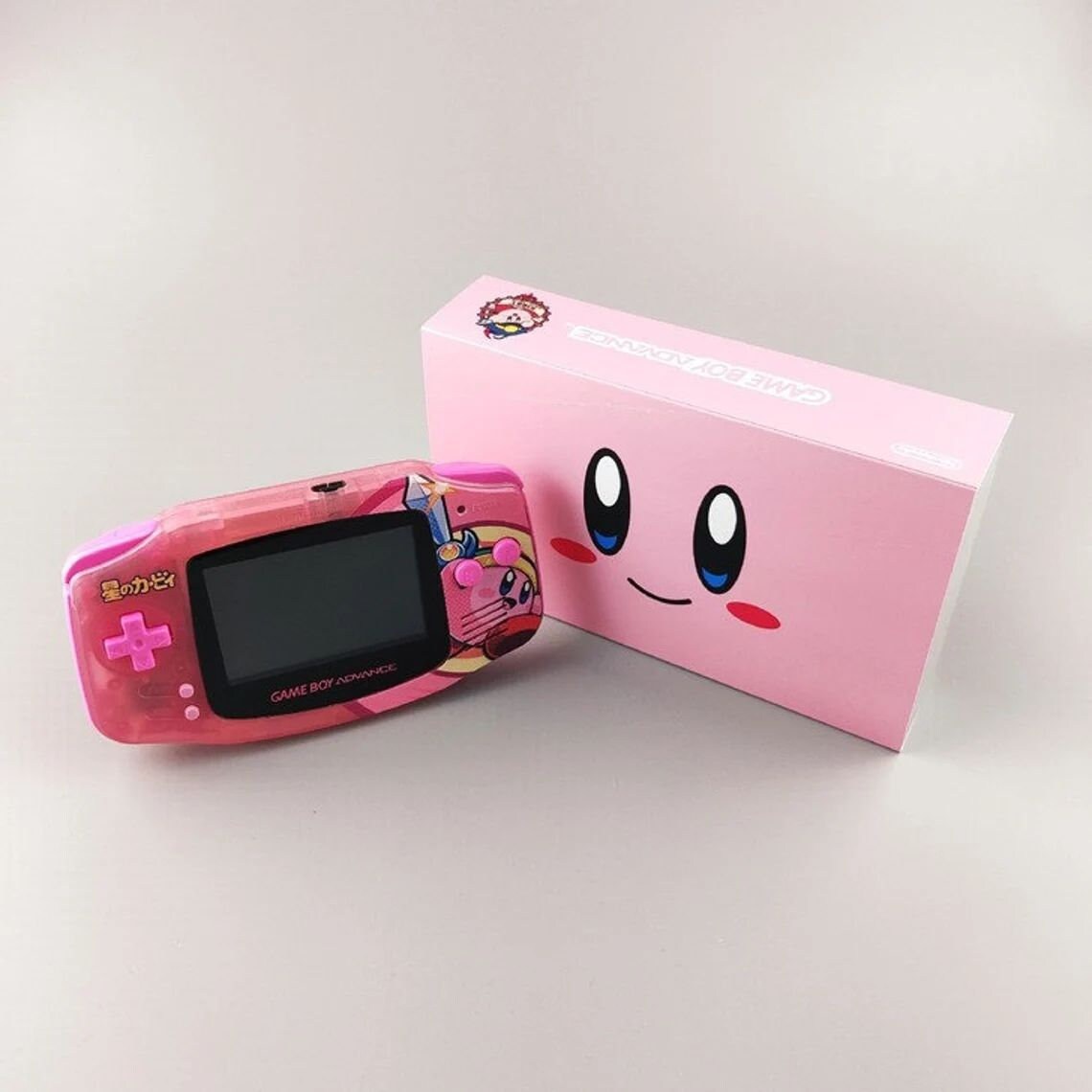 Kirby Gameboy Advance Console IPS Screen Worldwide Shipping - Etsy