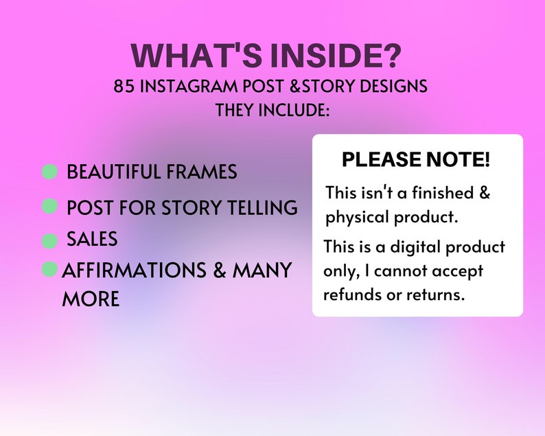 NEON Instagram Post Template, Neon IG Templates, Neon Feed Instagram ...
