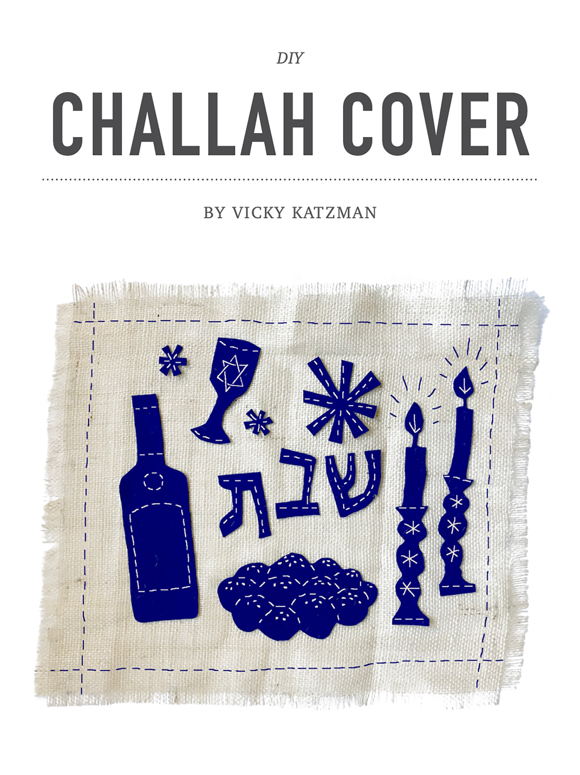 DIY Challah Cover Pattern - Etsy