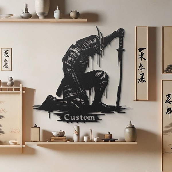 Medieval Samurai Wall Art - Etsy
