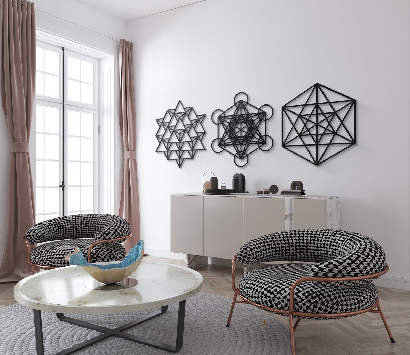 Sacred Geometry Metal Wall Art Metatron Cube Wall Decor - Etsy