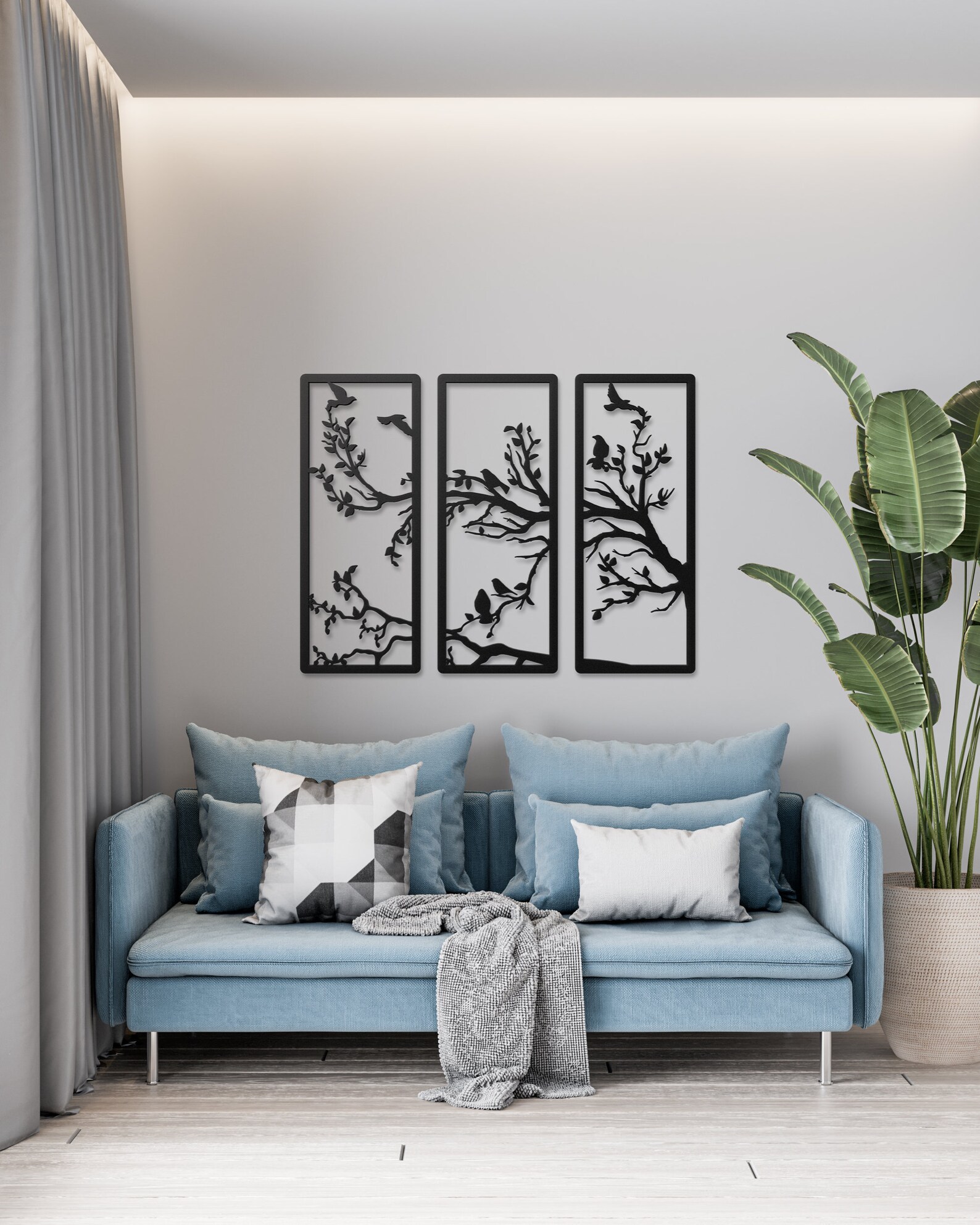 Tree Branches Metal Wall Art Tree of Life Wall Decor Tree Wall - Etsy