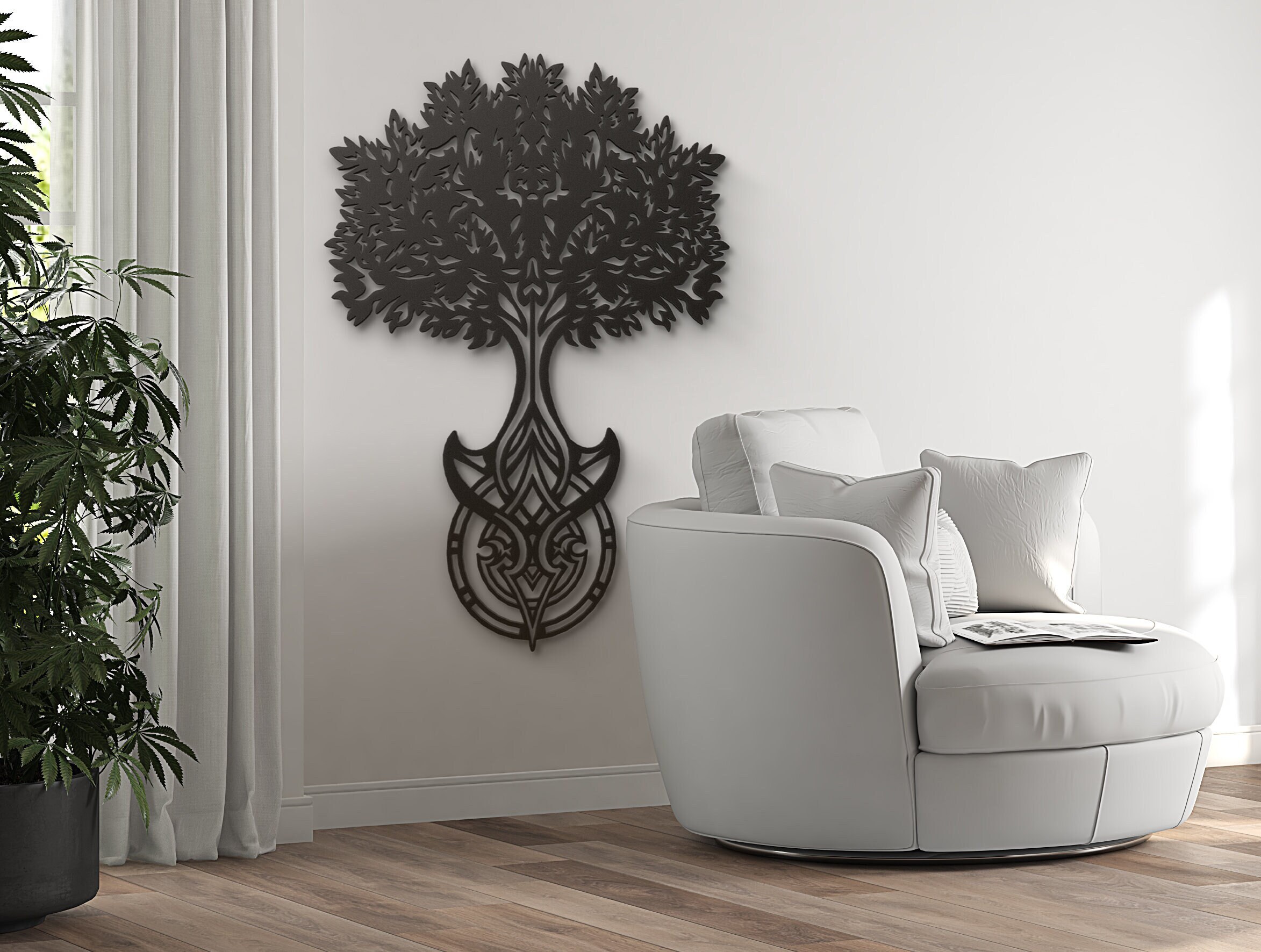 Celtic Tree of Life Metal Wall Art Celtic Wall Decor Home Tree - Etsy