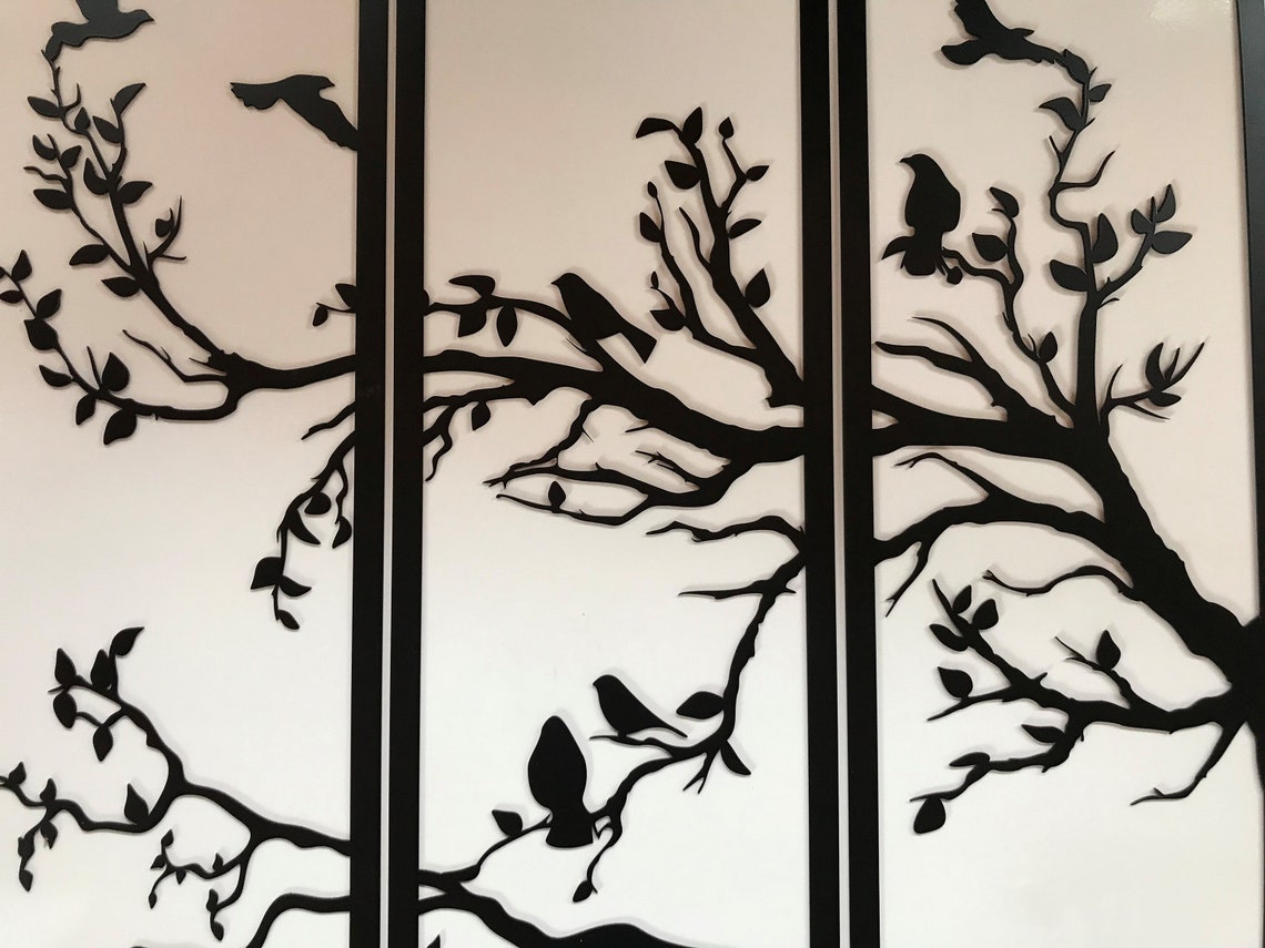 Tree Branches Metal Wall Art Tree of Life Wall Decor - Etsy